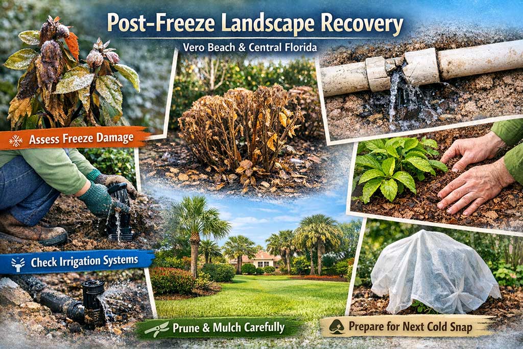 How to Recover After the Freeze - Garrett Property Management / Landscaping